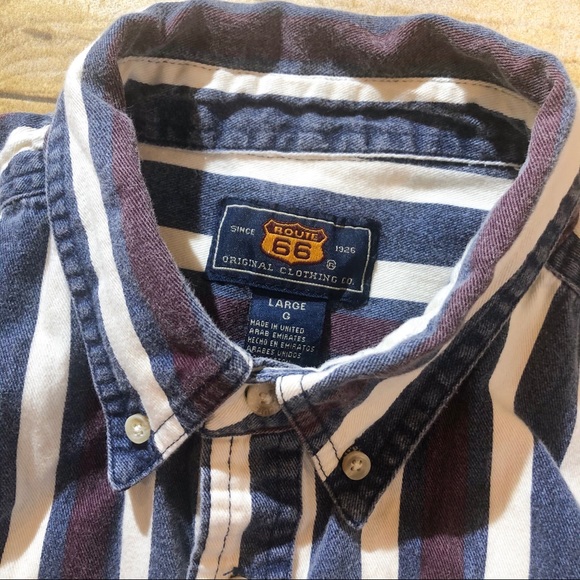 Route 66 | Shirts | Mens Route 66 Shirt | Poshmark